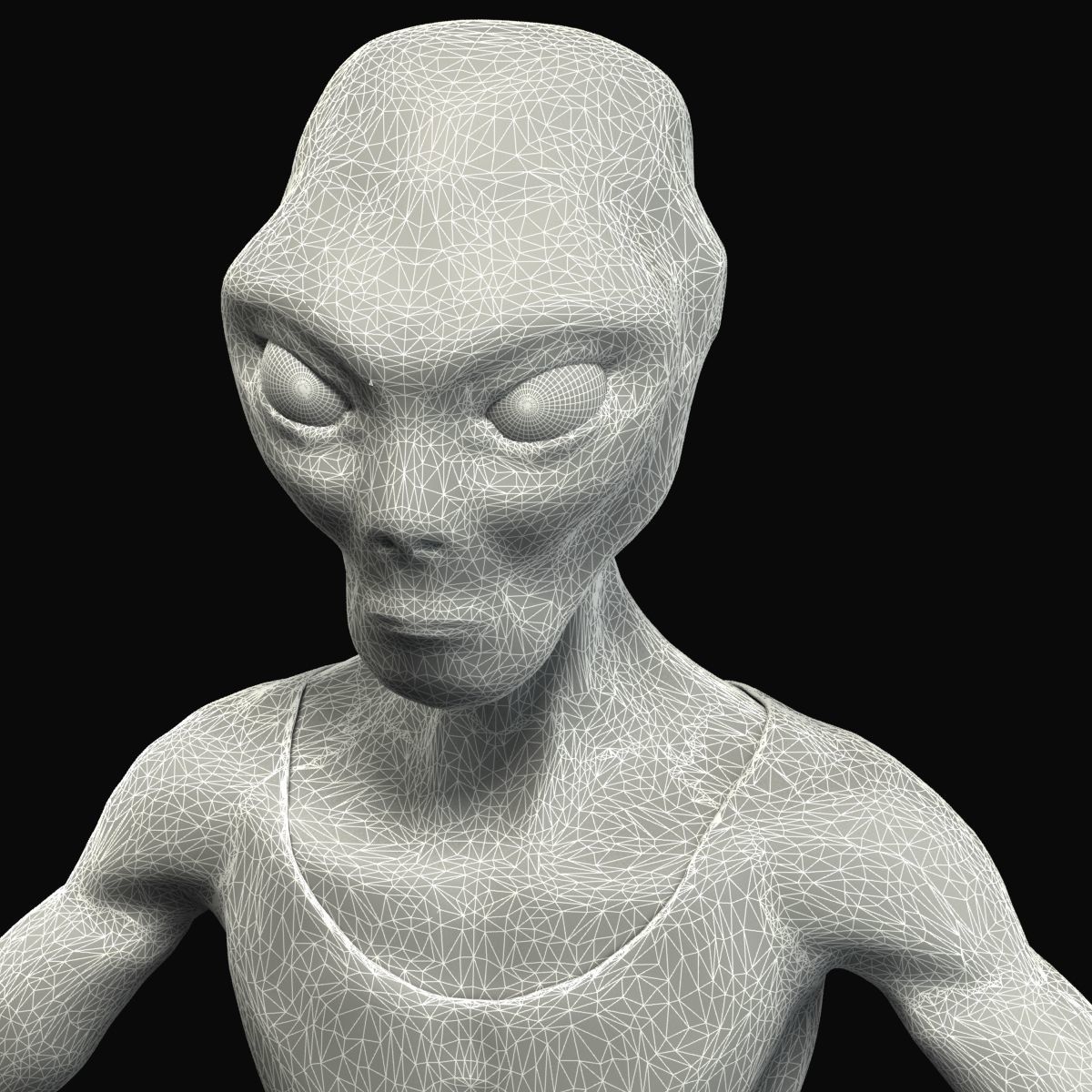 Grey Alien 3D model | CGTrader