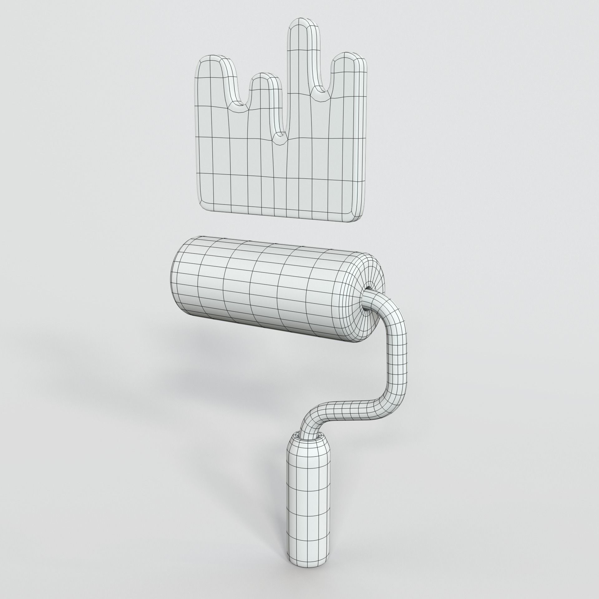 Paint Roller 3D model | CGTrader