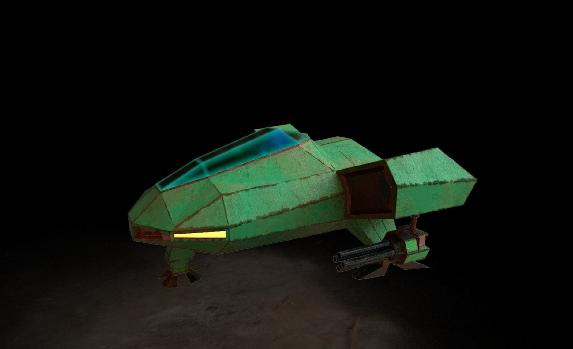 Aircraft Tank free VR / AR / low-poly 3D model | CGTrader