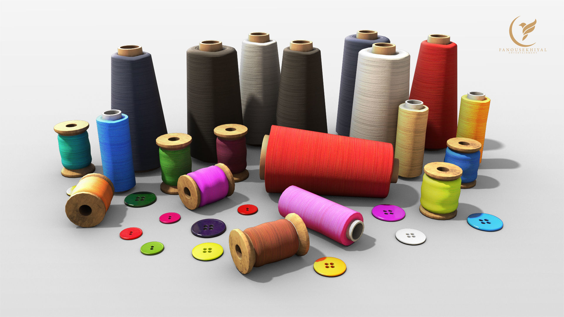 3D asset Spool | CGTrader