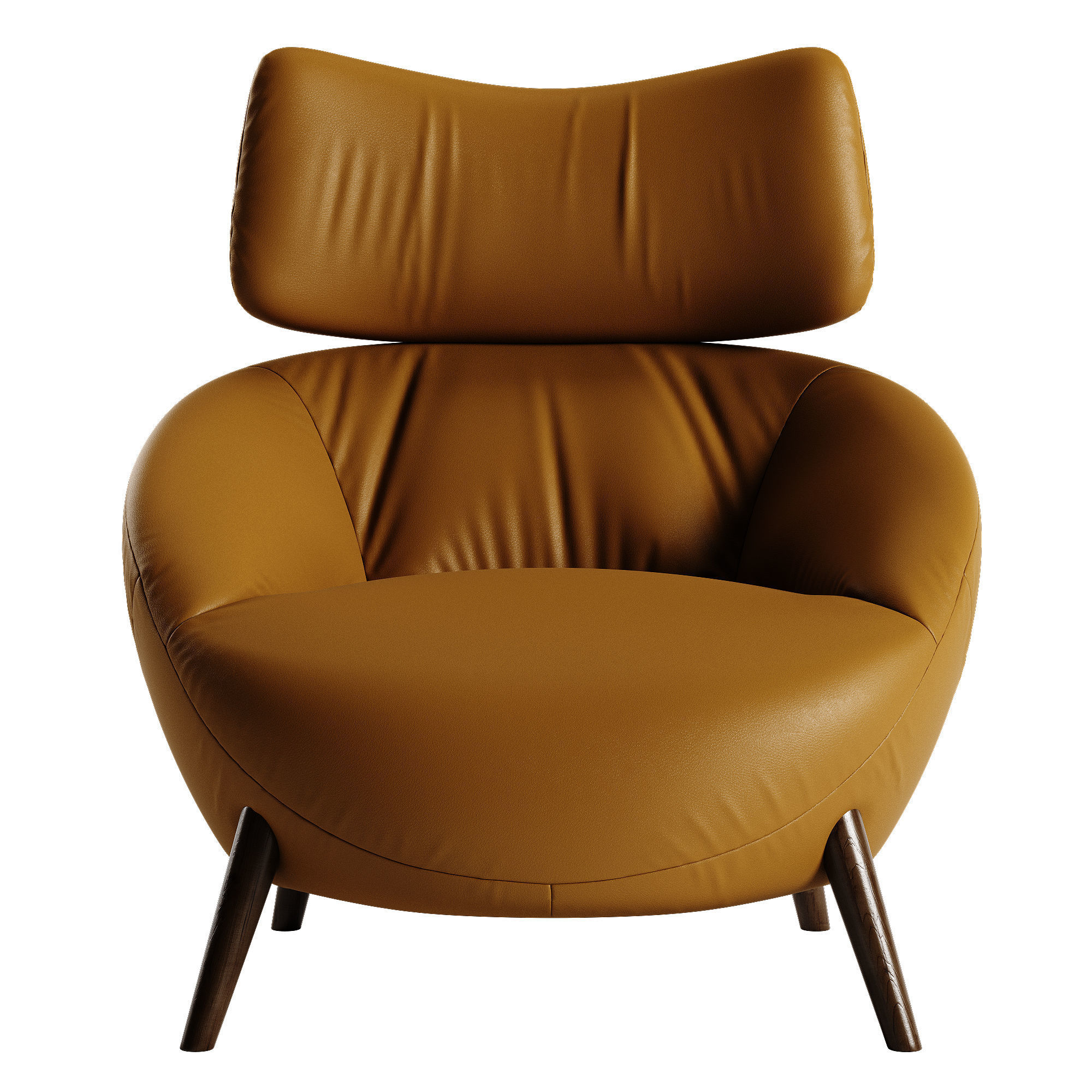 Natuzzi Luna armchair 3D model | CGTrader