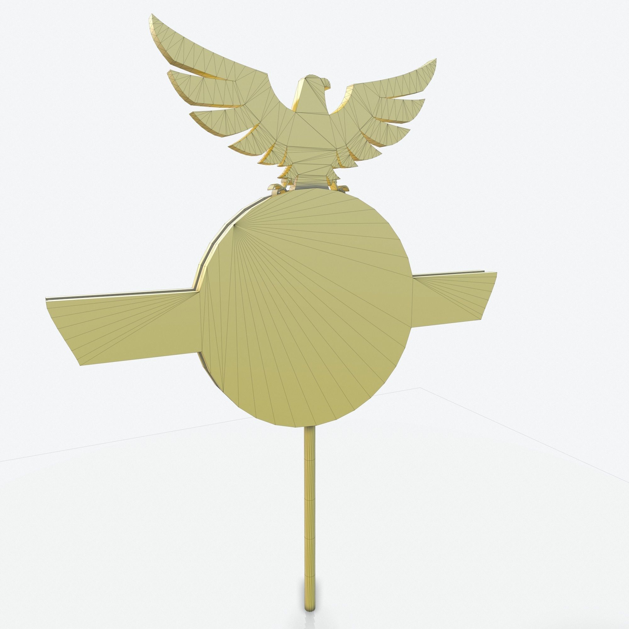 3D model Eagle Cafe Motorway Sign VR / AR / low-poly | CGTrader