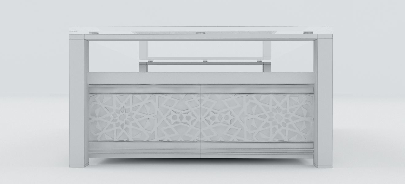 Arabic Table 02 3D model | CGTrader