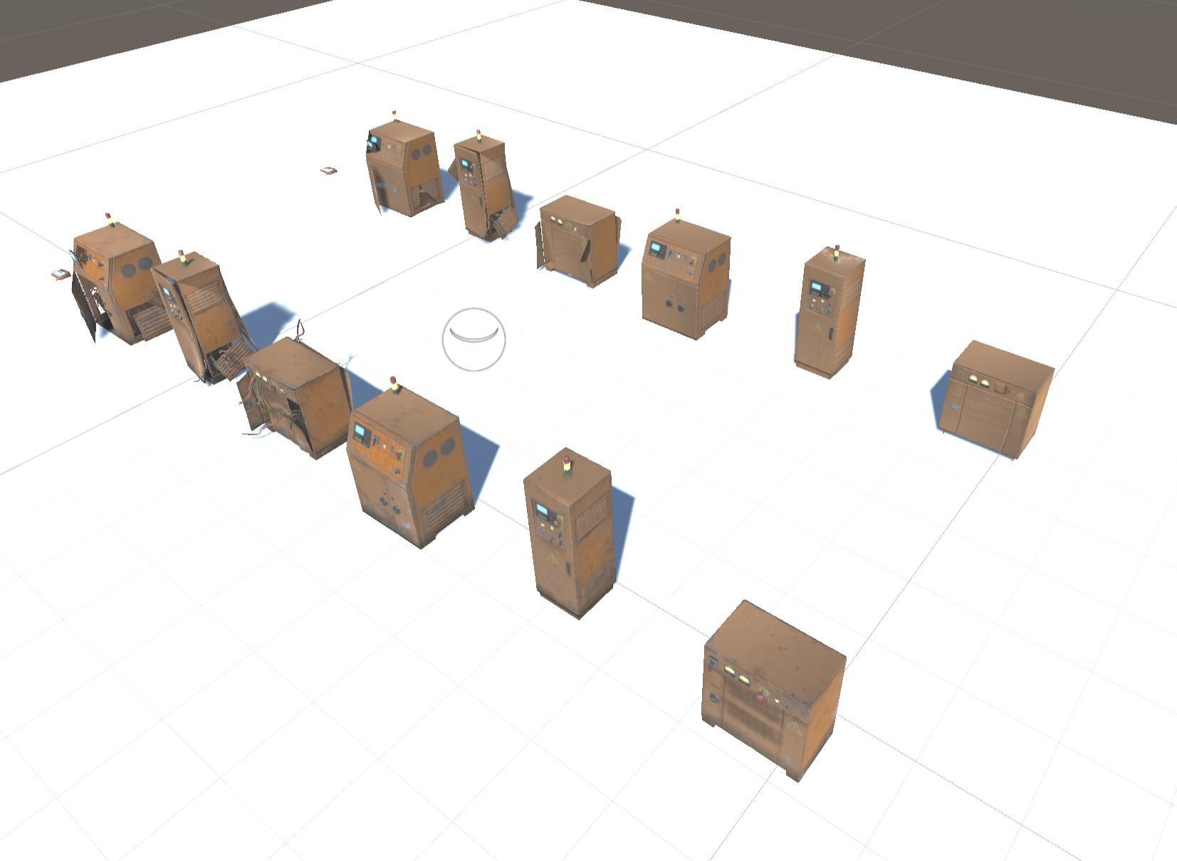 Control block pack 3D model | CGTrader