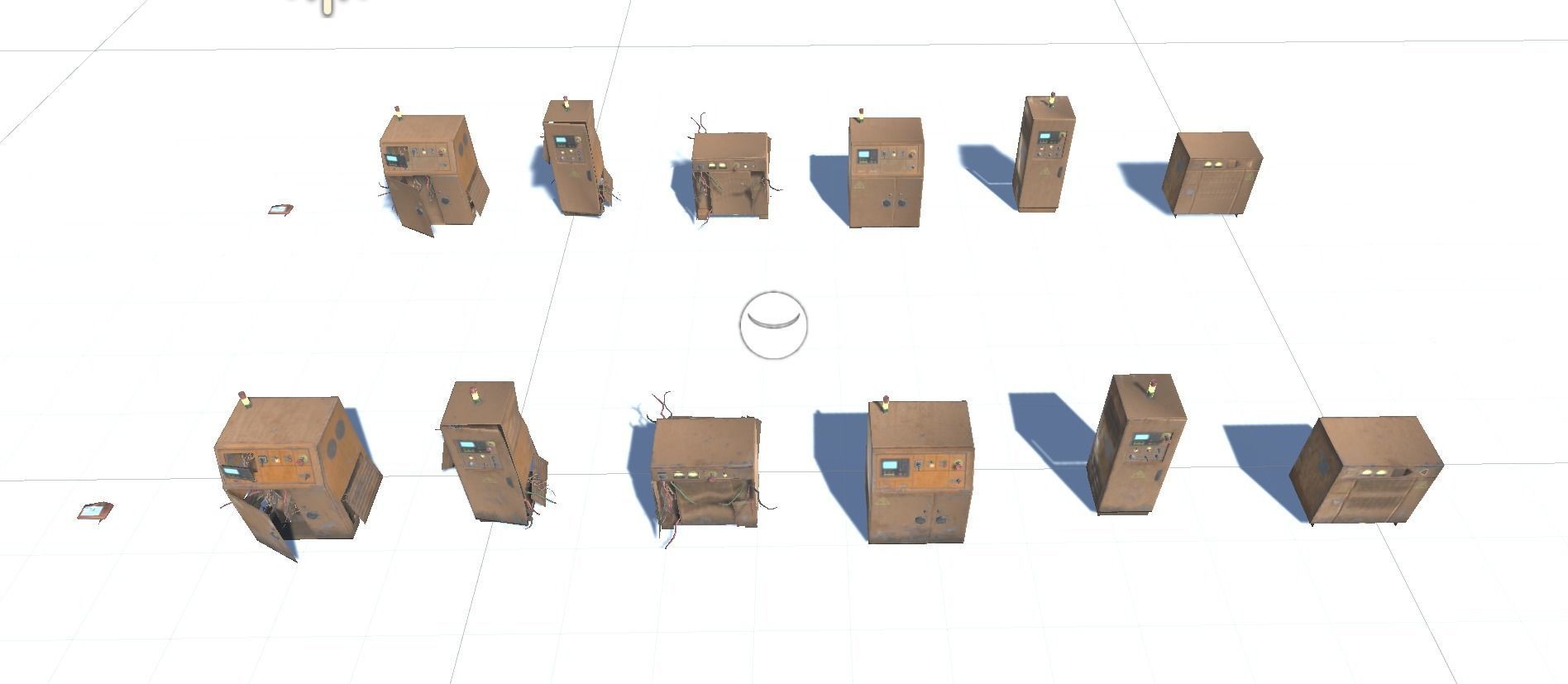 Control block pack 3D model | CGTrader