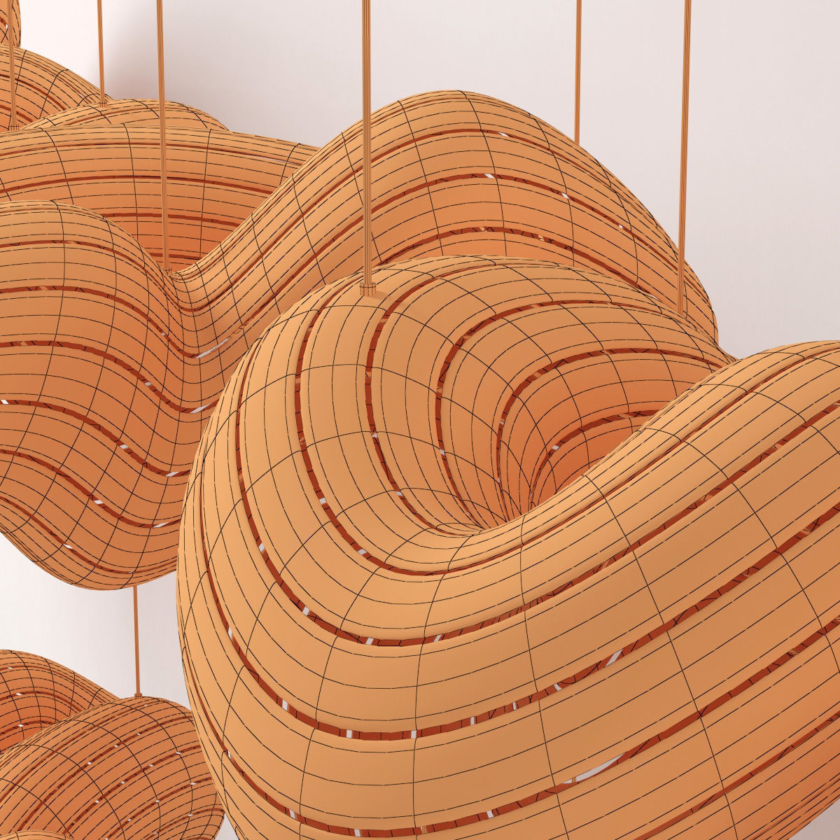 Parametric wood form templet n1 3D model | CGTrader