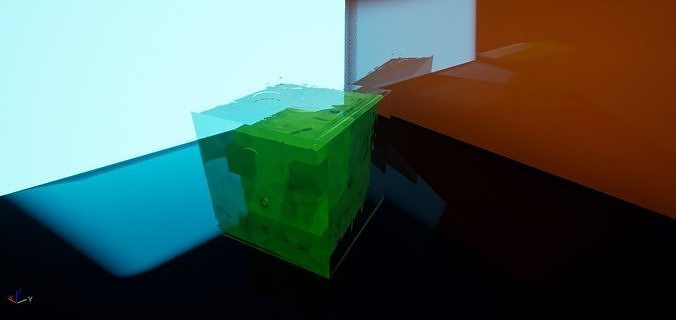 Slime 3D model rigged | CGTrader