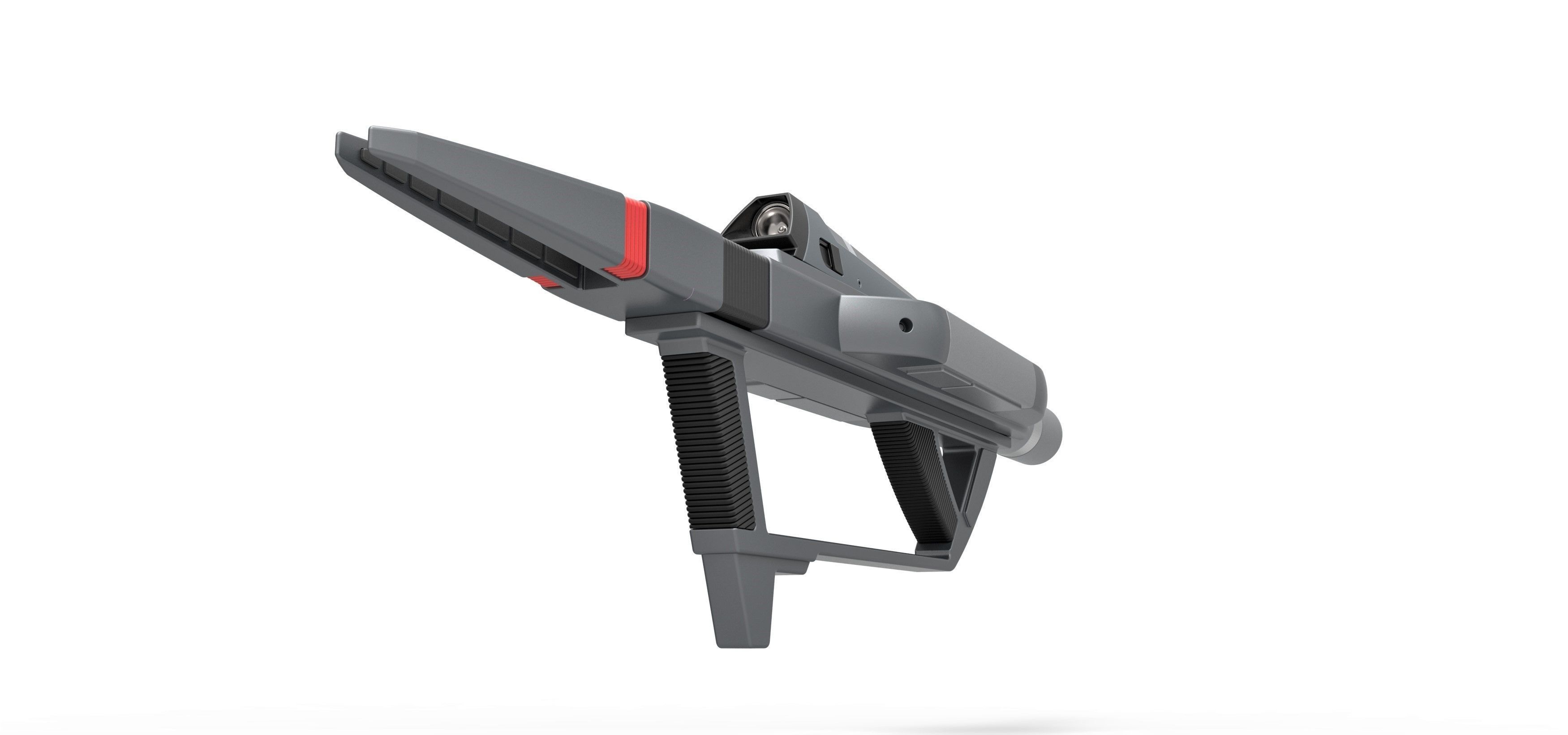 Compression Phaser Rifle from Star Trek Voyager 3D model 3D printable ...