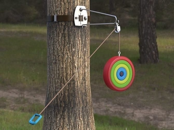 Kids toy hanging mechanism 3D model 3D printable | CGTrader