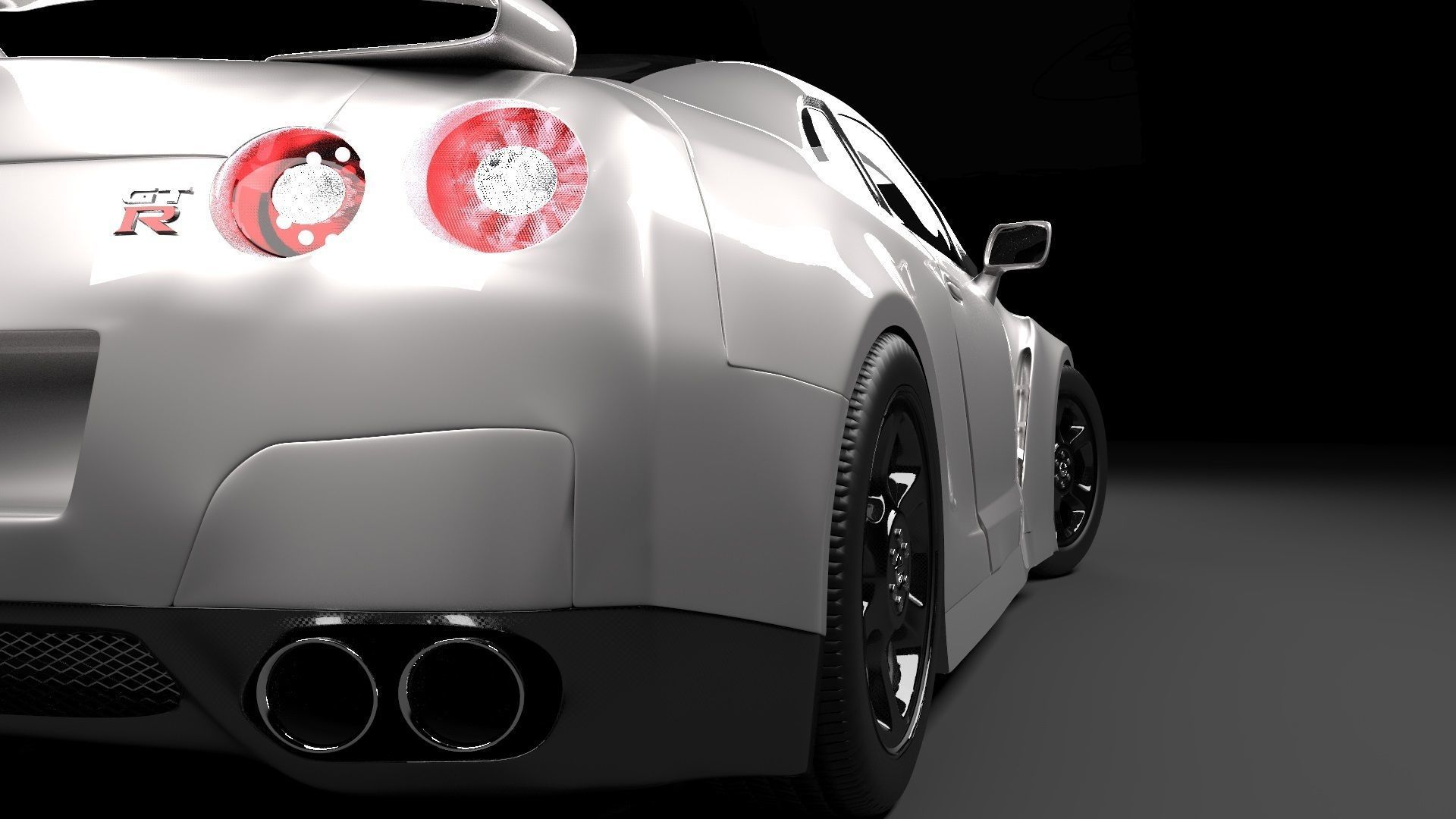 Nissan gtr R35 free 3D model | CGTrader