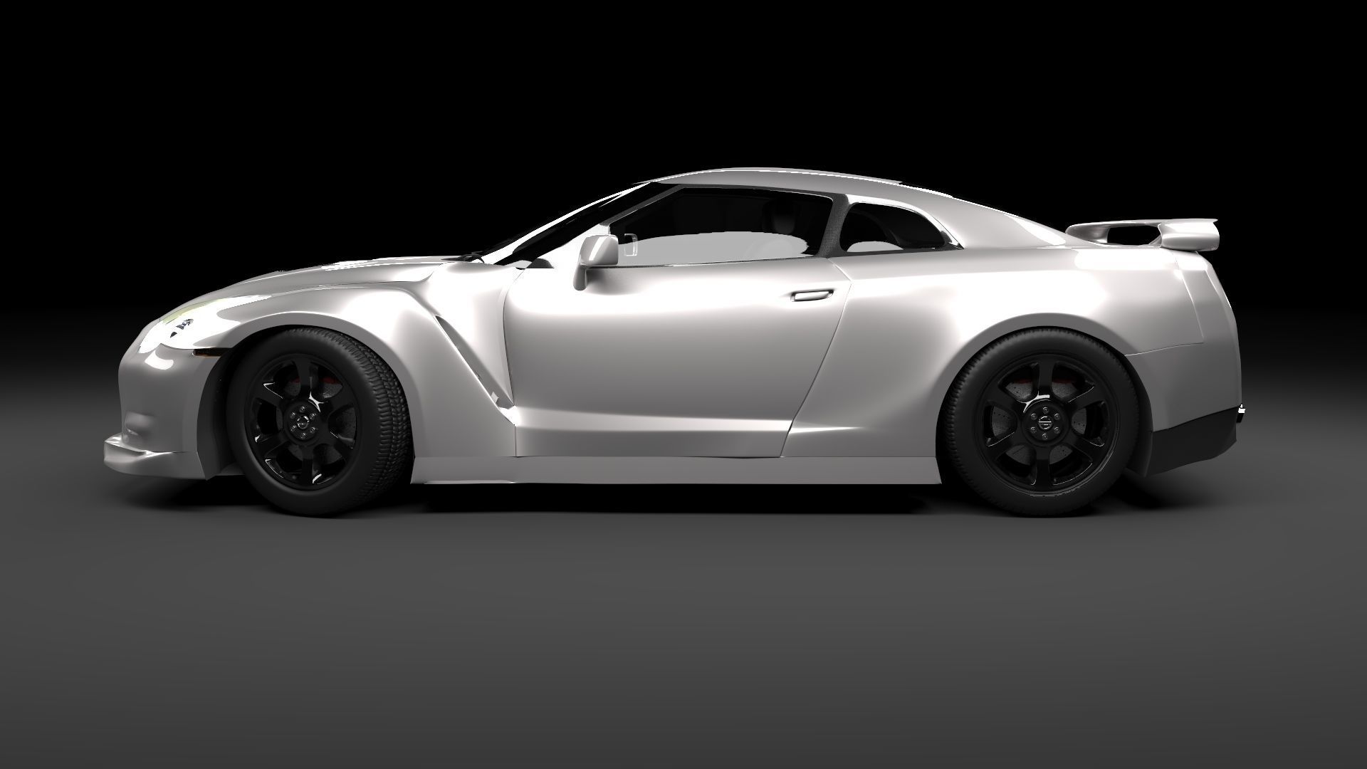 Nissan gtr R35 free 3D model | CGTrader