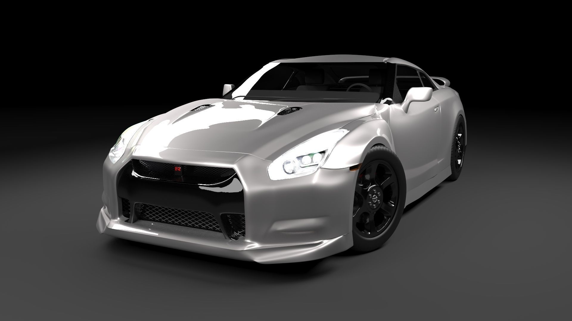 Nissan gtr R35 free 3D model | CGTrader