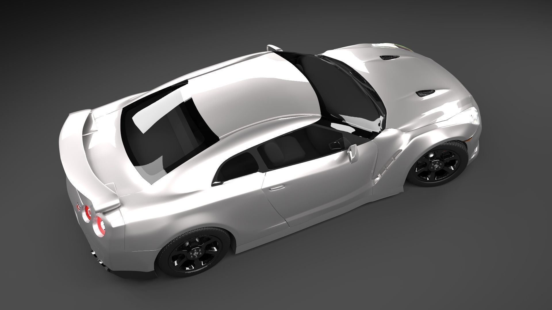 Nissan gtr R35 free 3D model | CGTrader