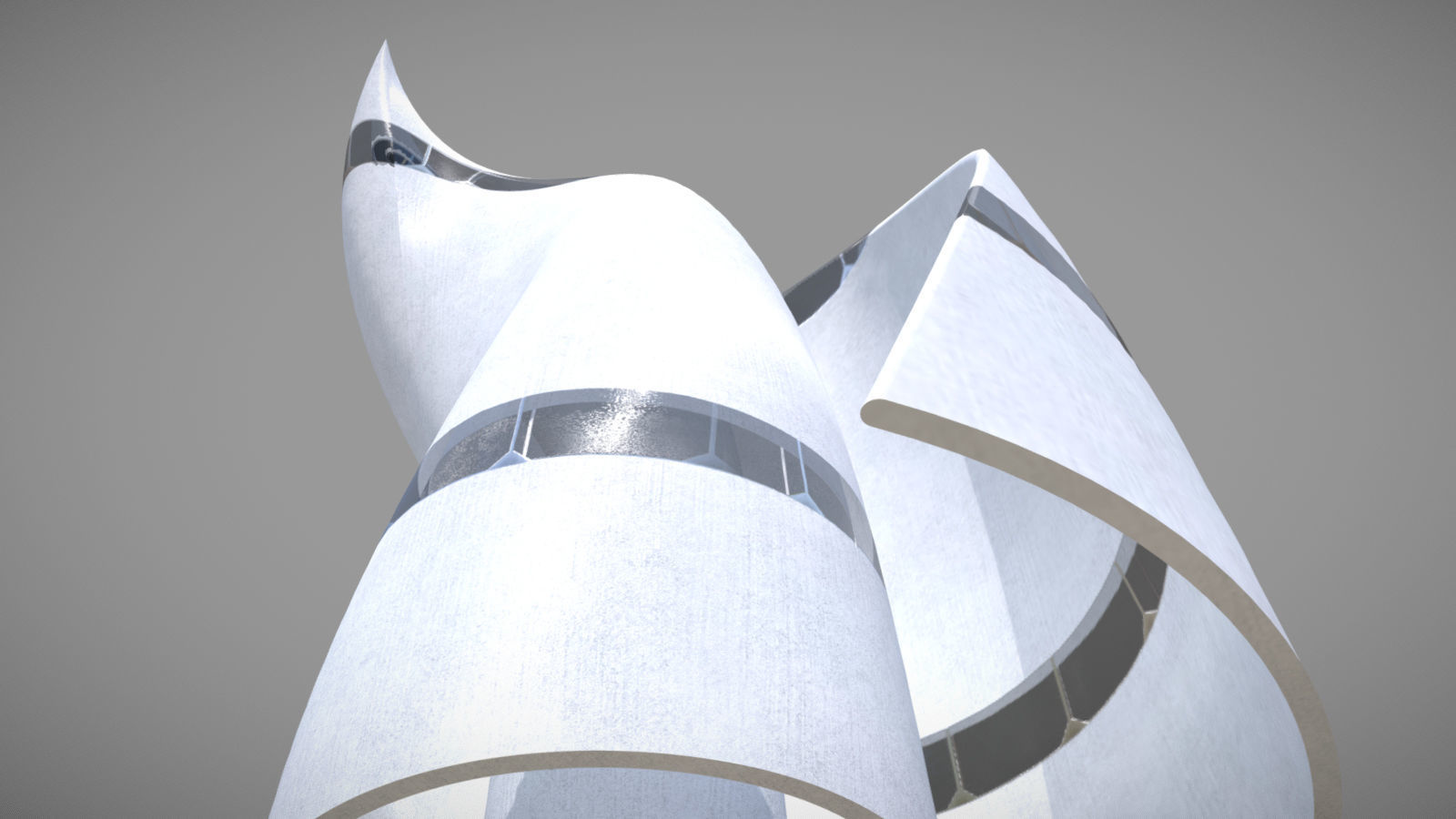 Weird Building 3D model | CGTrader