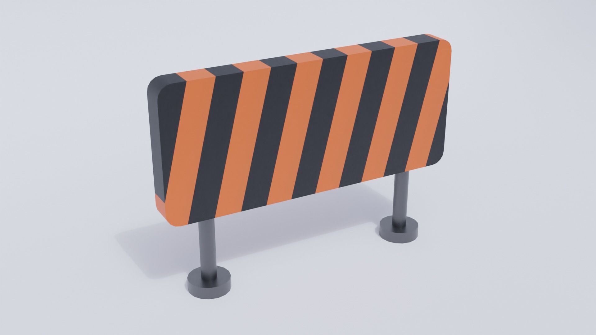 3D model Hurdle Traffic Barrier VR / AR / low-poly | CGTrader