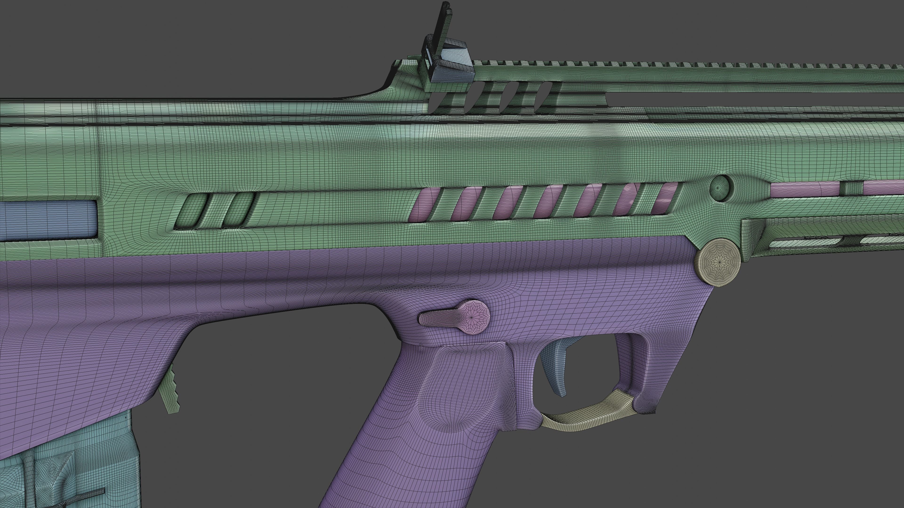 3D model RN227 Probable New Service Rifle Of US Army VR / AR / low-poly ...