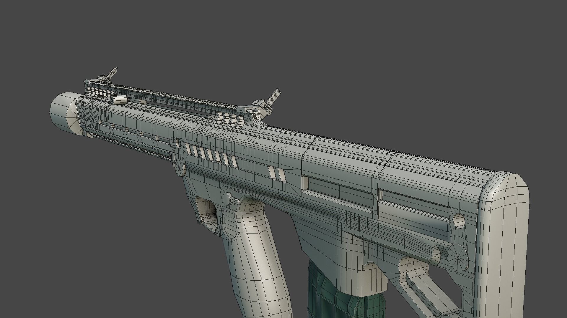 3D model RN227 Probable New Service Rifle Of US Army VR / AR / low-poly ...