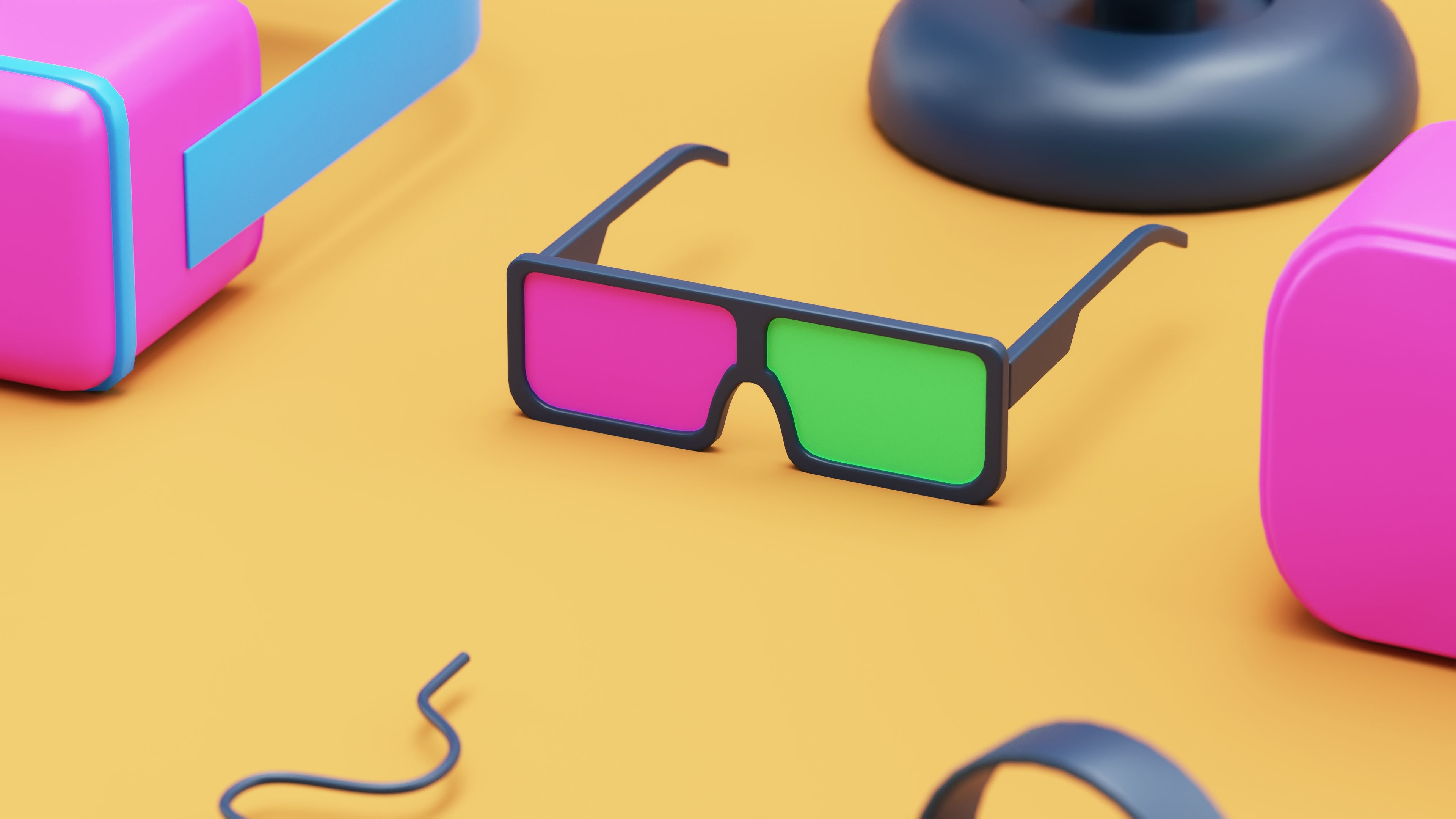 Games Equipment Cartoon Simple 3D Style 3D model | CGTrader