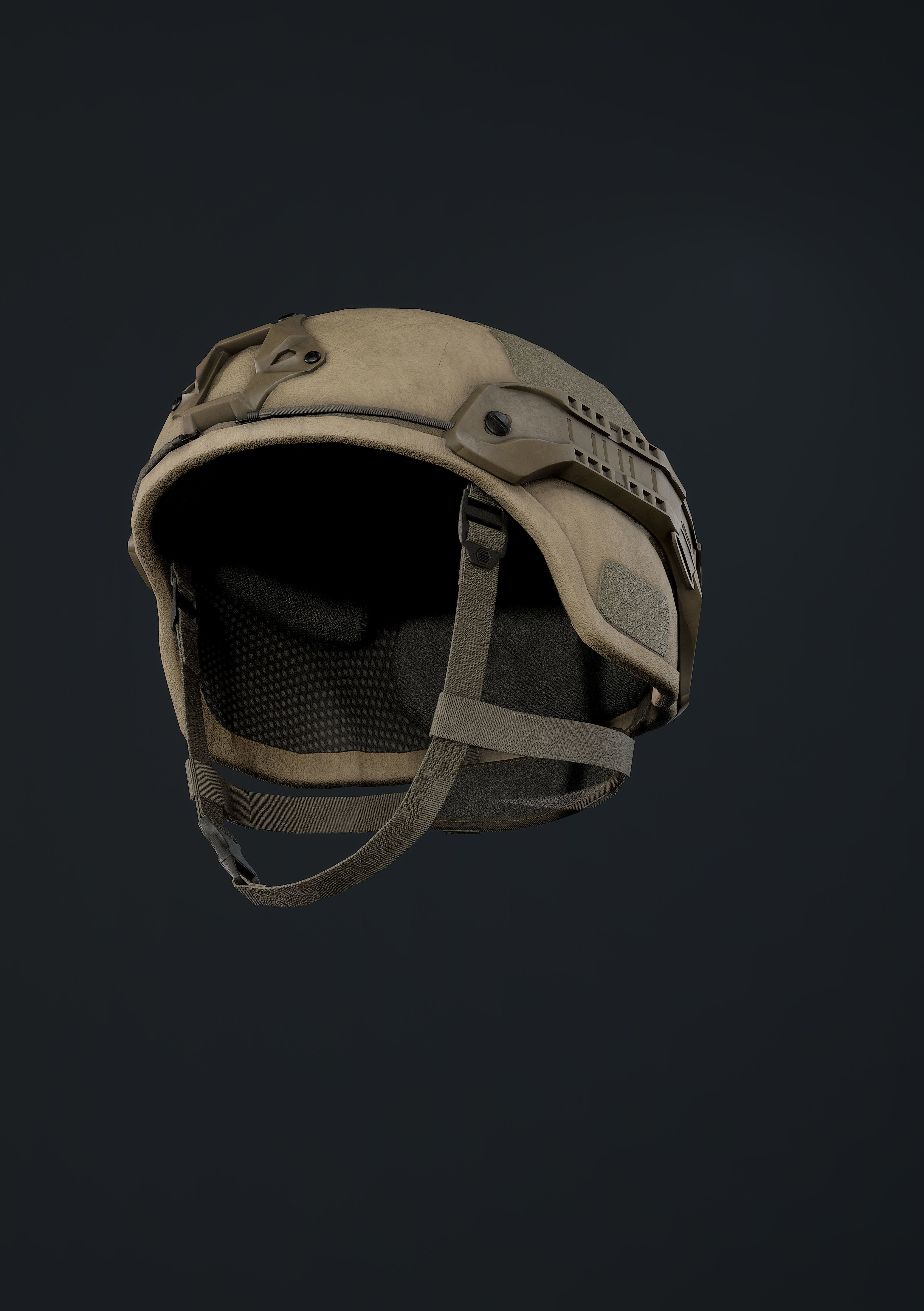 3D model DOMINATOR II Ballistic Helmet VR / AR / low-poly rigged | CGTrader