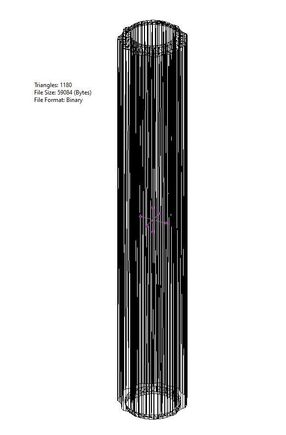 Classical plaster or wood column 3D model 3D printable | CGTrader