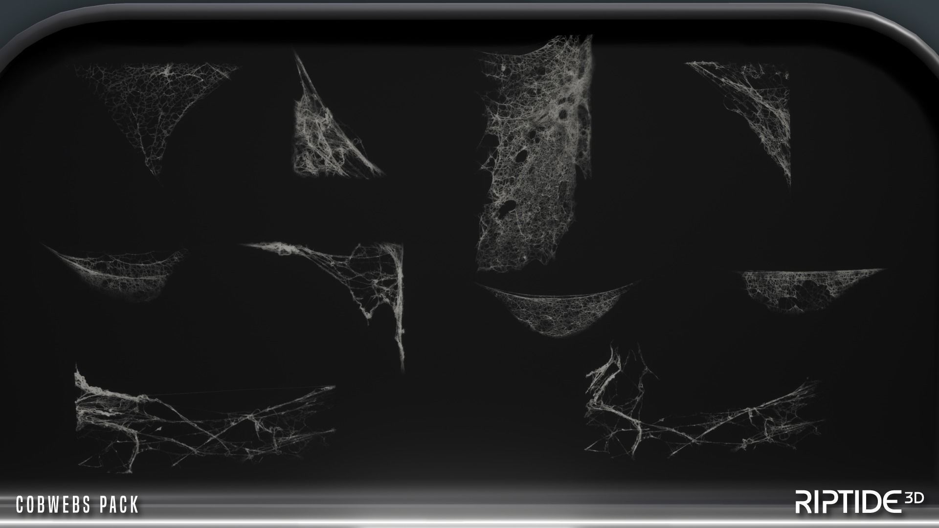 3D model Cobwebs Pack VR / AR / low-poly | CGTrader