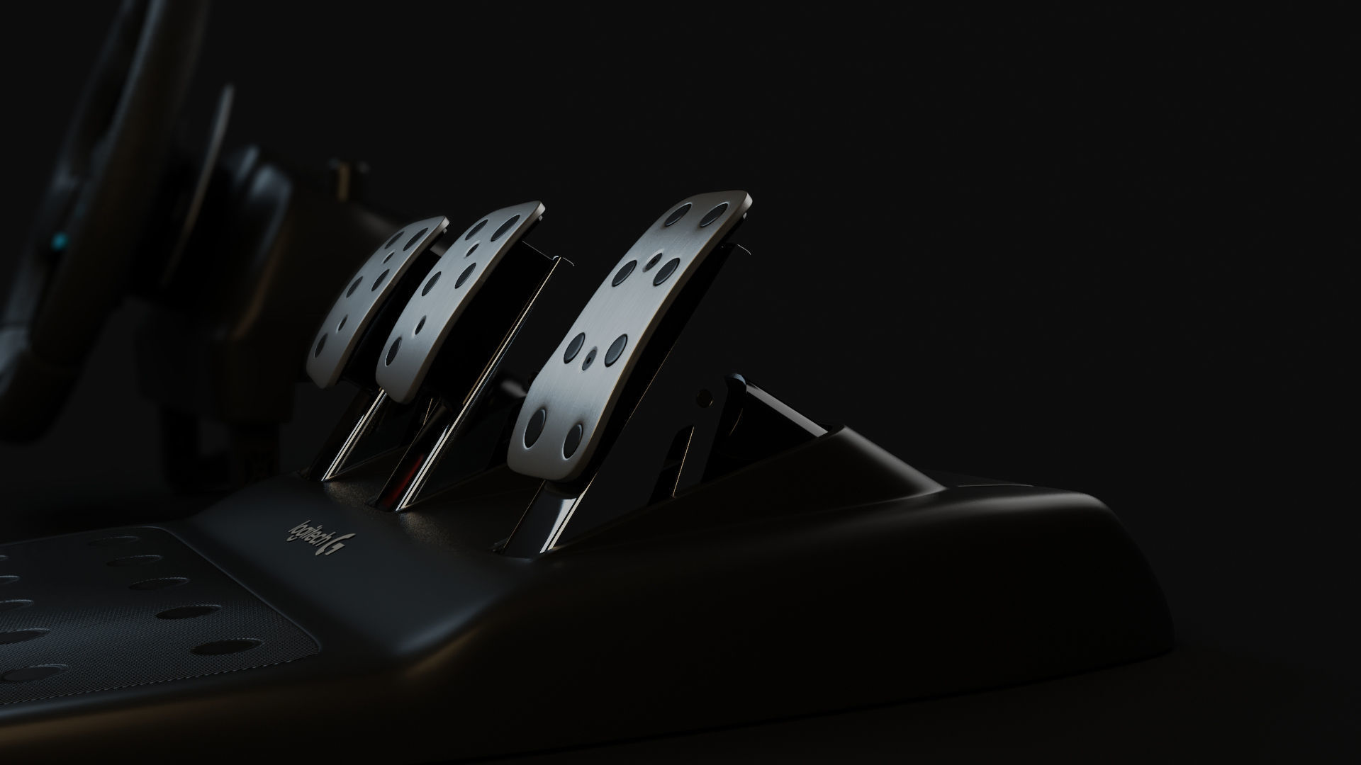 Logitech G29 3D model | CGTrader