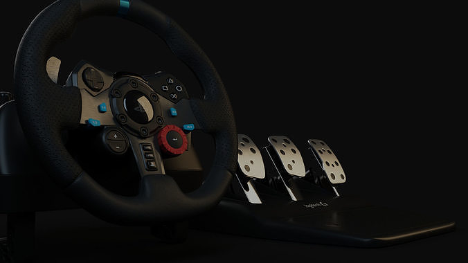 Logitech G29 3D model | CGTrader
