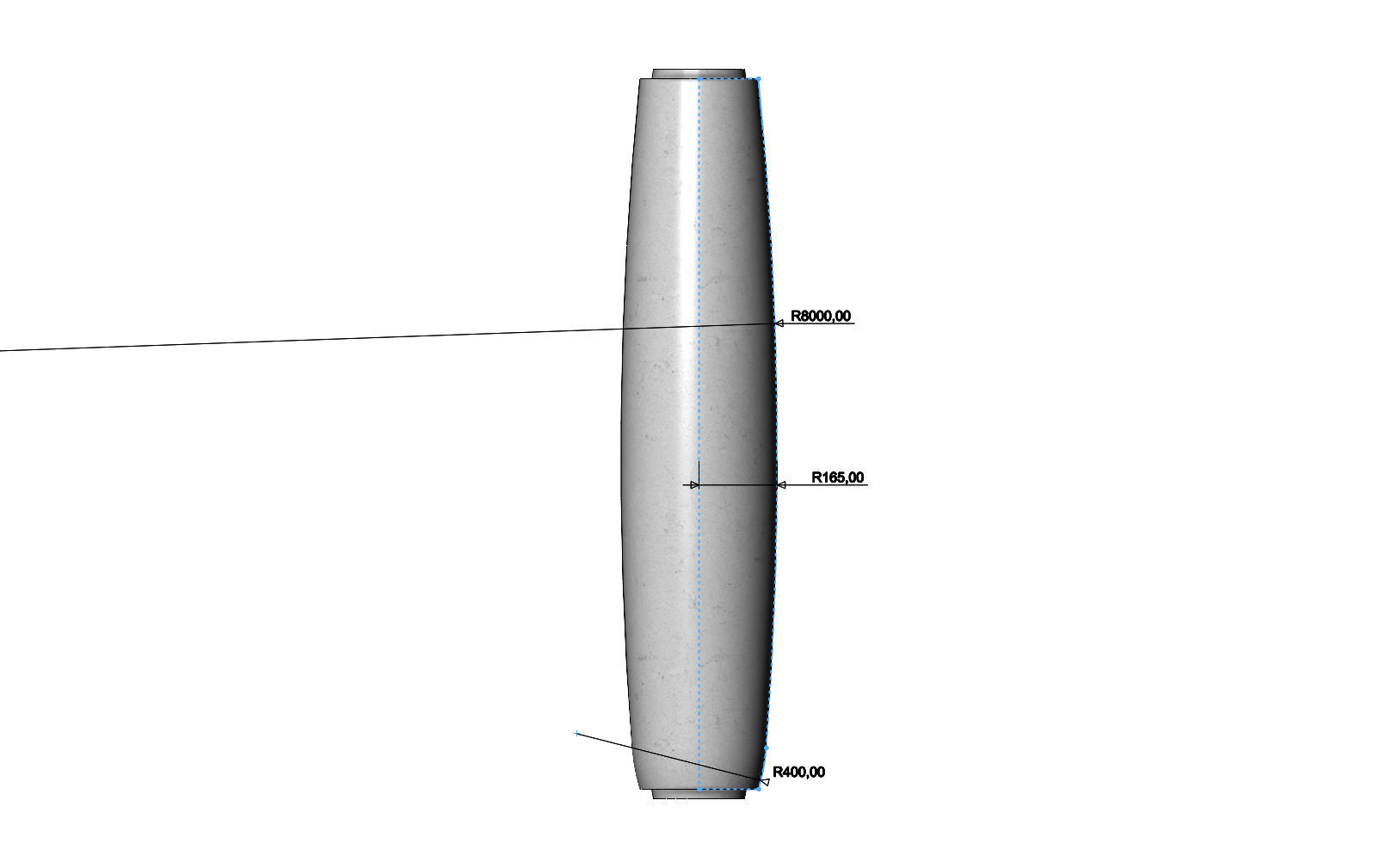 Curved classical column 3D model 3D printable | CGTrader