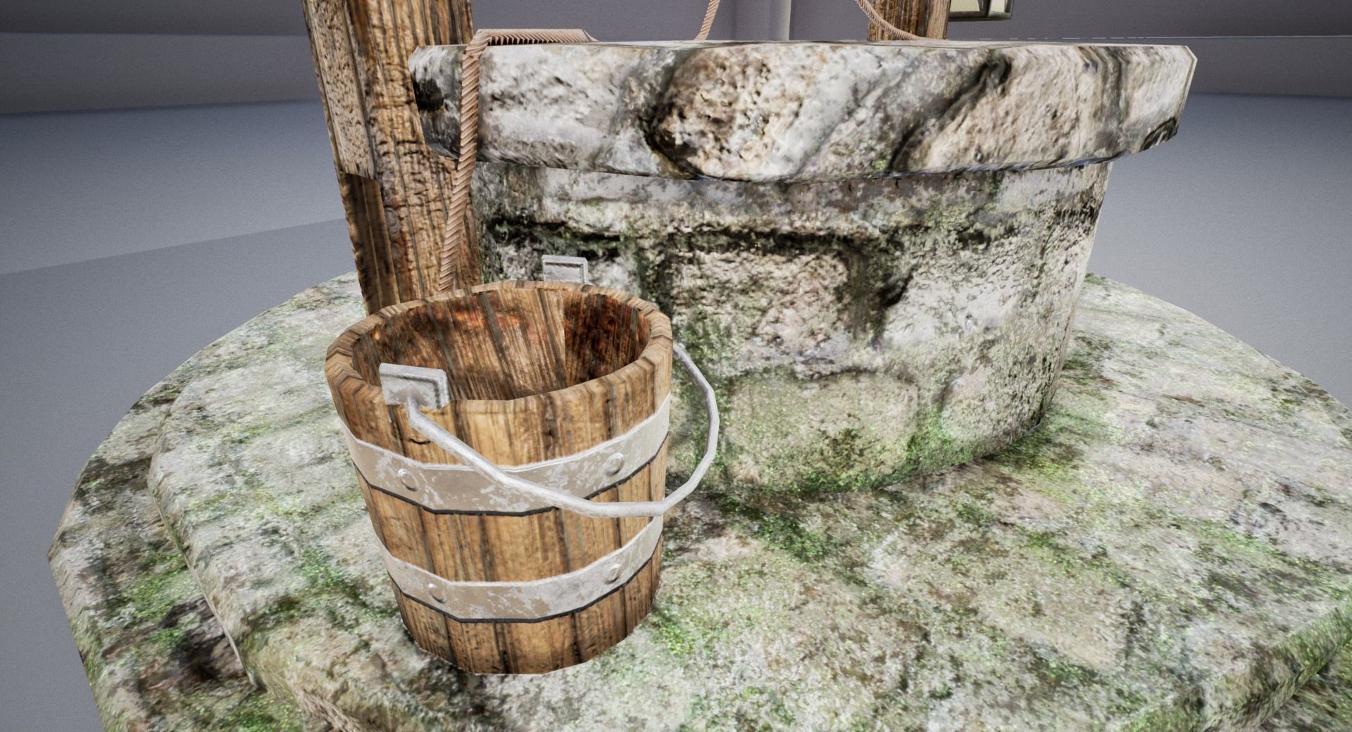 3D model Detailed medieval water well VR / AR / low-poly | CGTrader