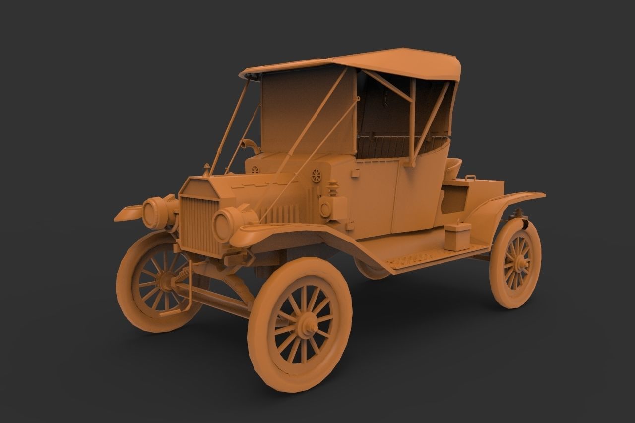Ford model T us | CGTrader