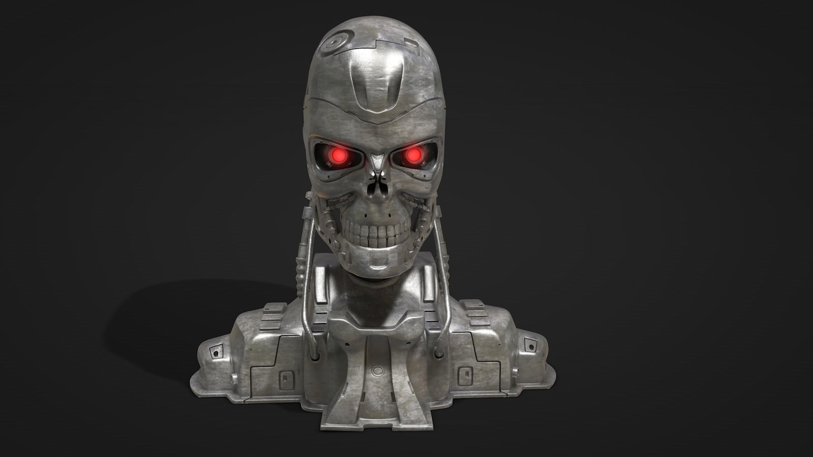 T-800 terminator 3D model | CGTrader