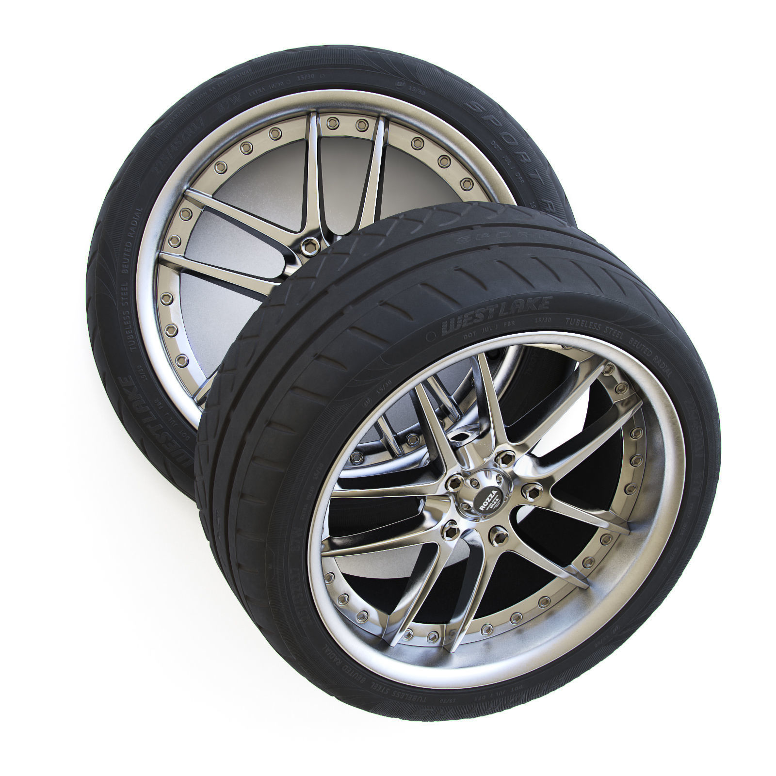 Wheel Piaa Rozza Westlake Rs sport 3D model | CGTrader