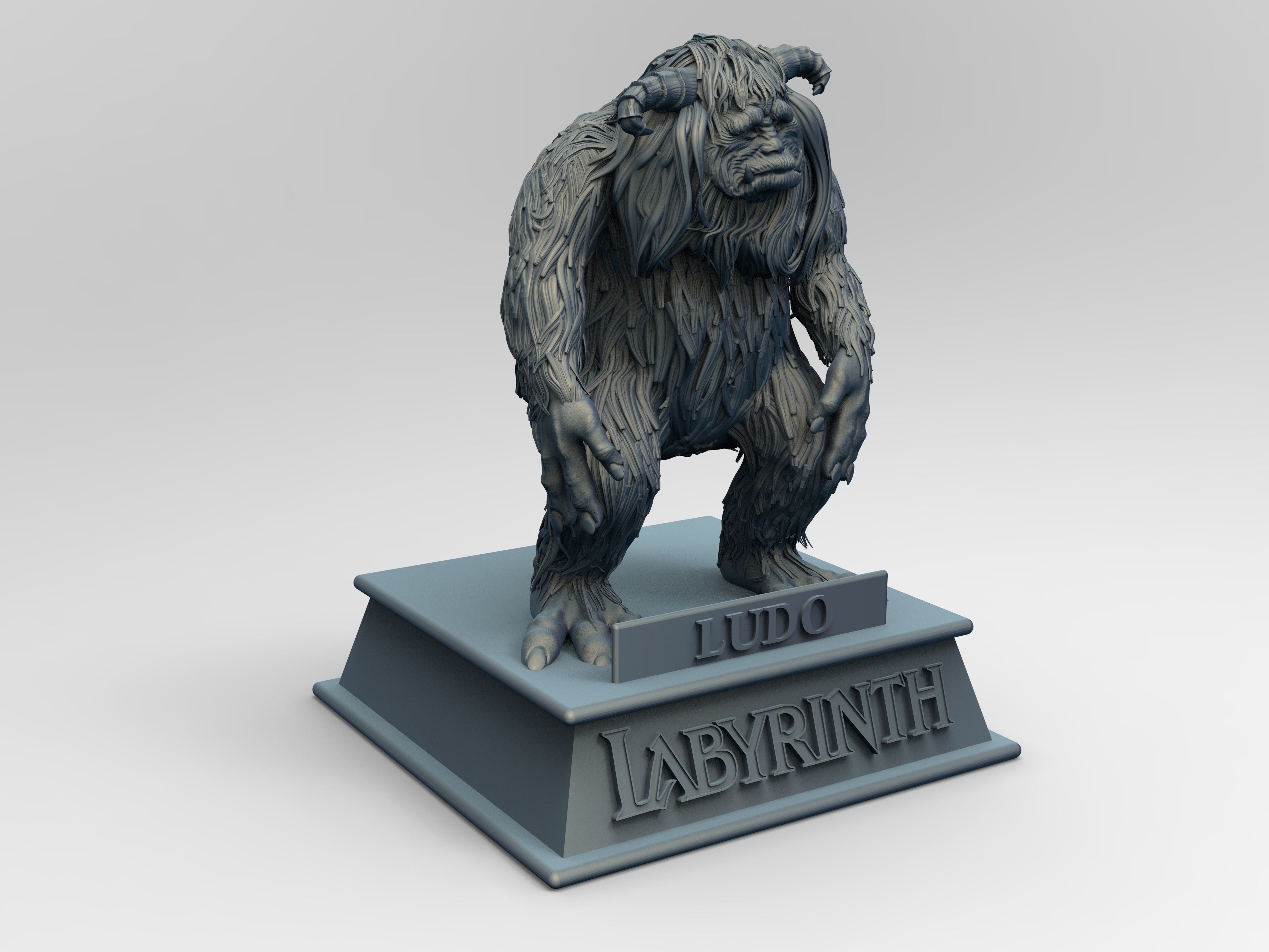 Labyrinth Ludo Sculpt 3D model 3D printable | CGTrader