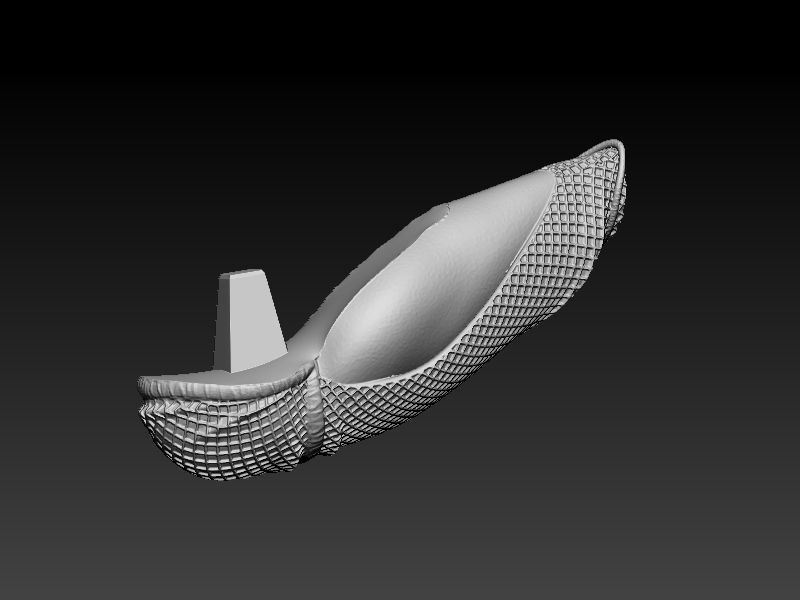 Oola slave crouching 3D model 3D printable | CGTrader