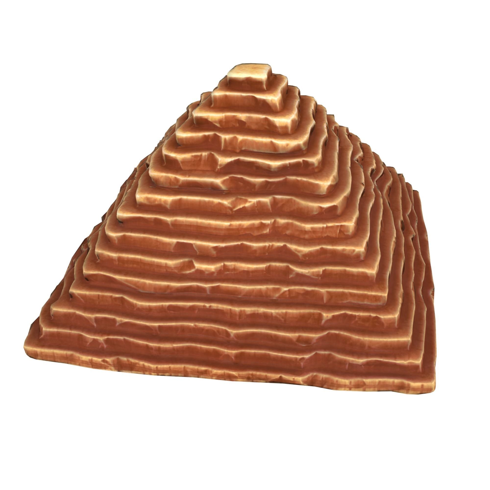 Cartoon Pyramid 3D model | CGTrader