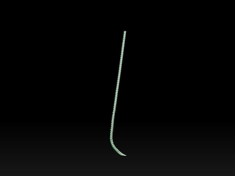 Oola slave standing 3D model 3D printable | CGTrader