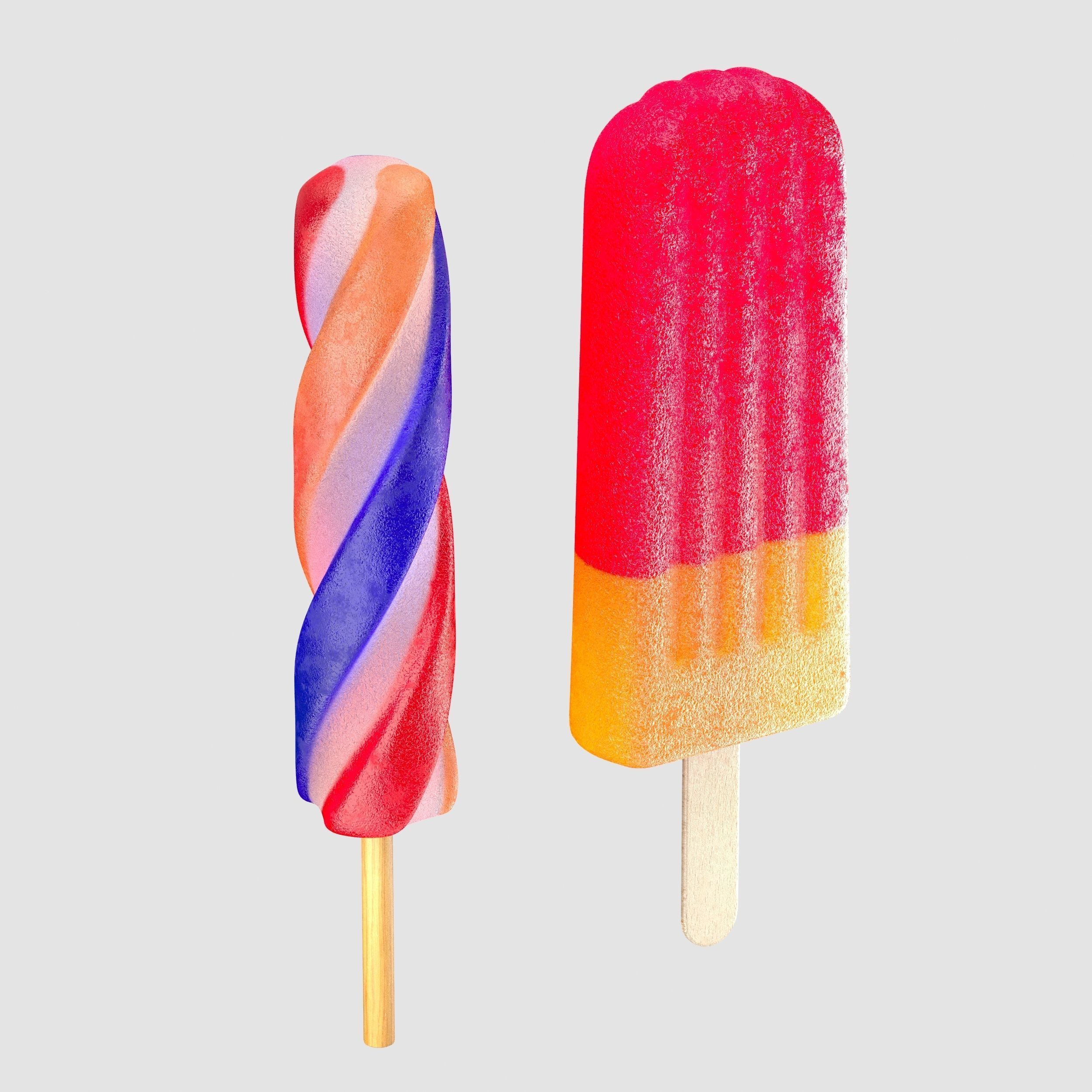 Ice cream candy 3D model | CGTrader
