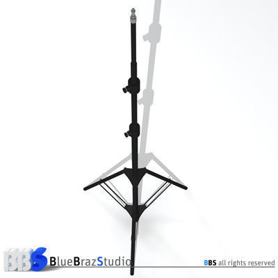 Light stand 3D model | CGTrader