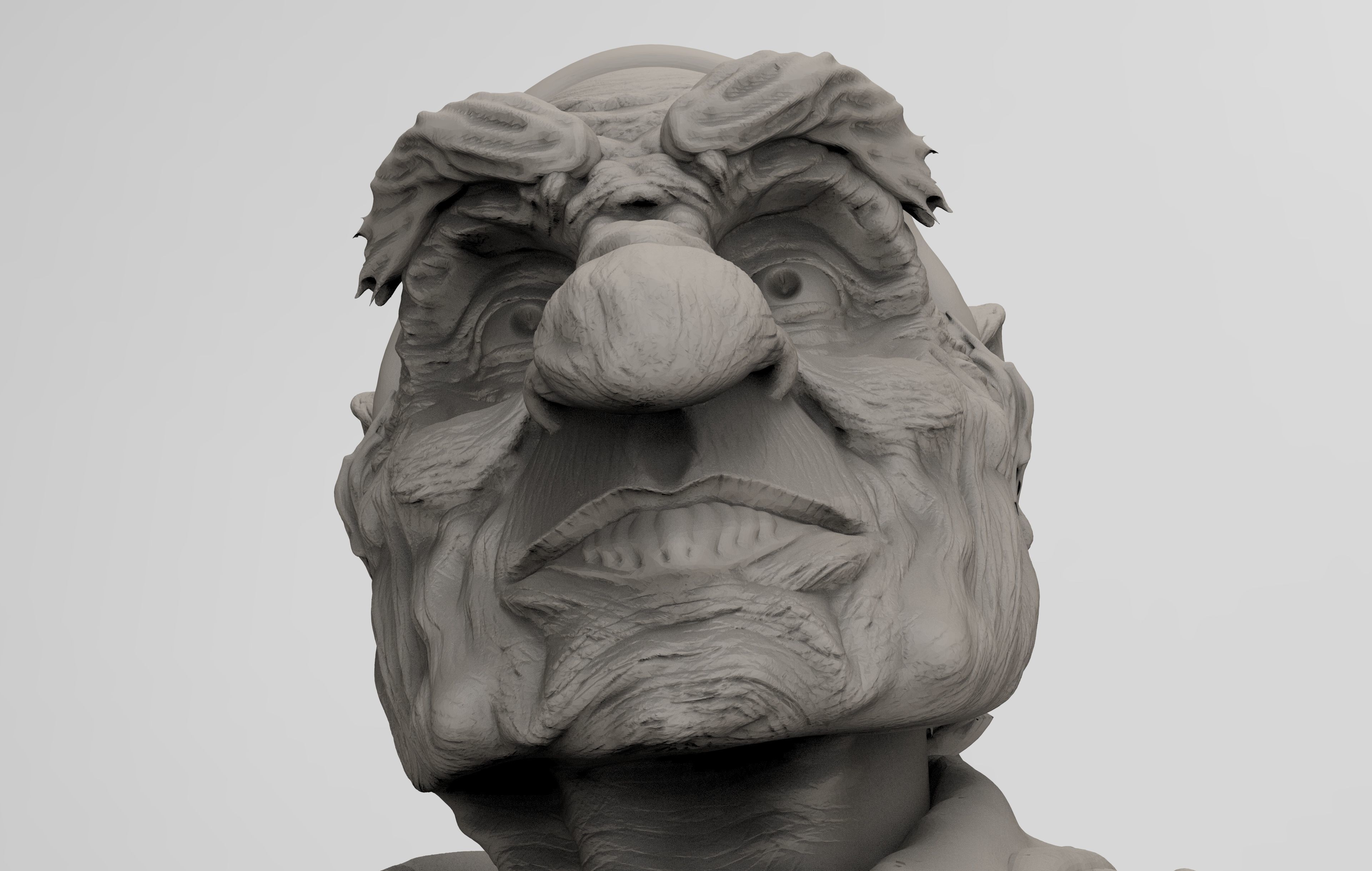 Labyrinth Hoggle Sculpt 3D model 3D printable | CGTrader