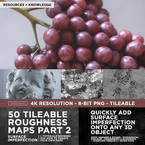50 Tileable Roughness Maps Part 2 Texture | CGTrader