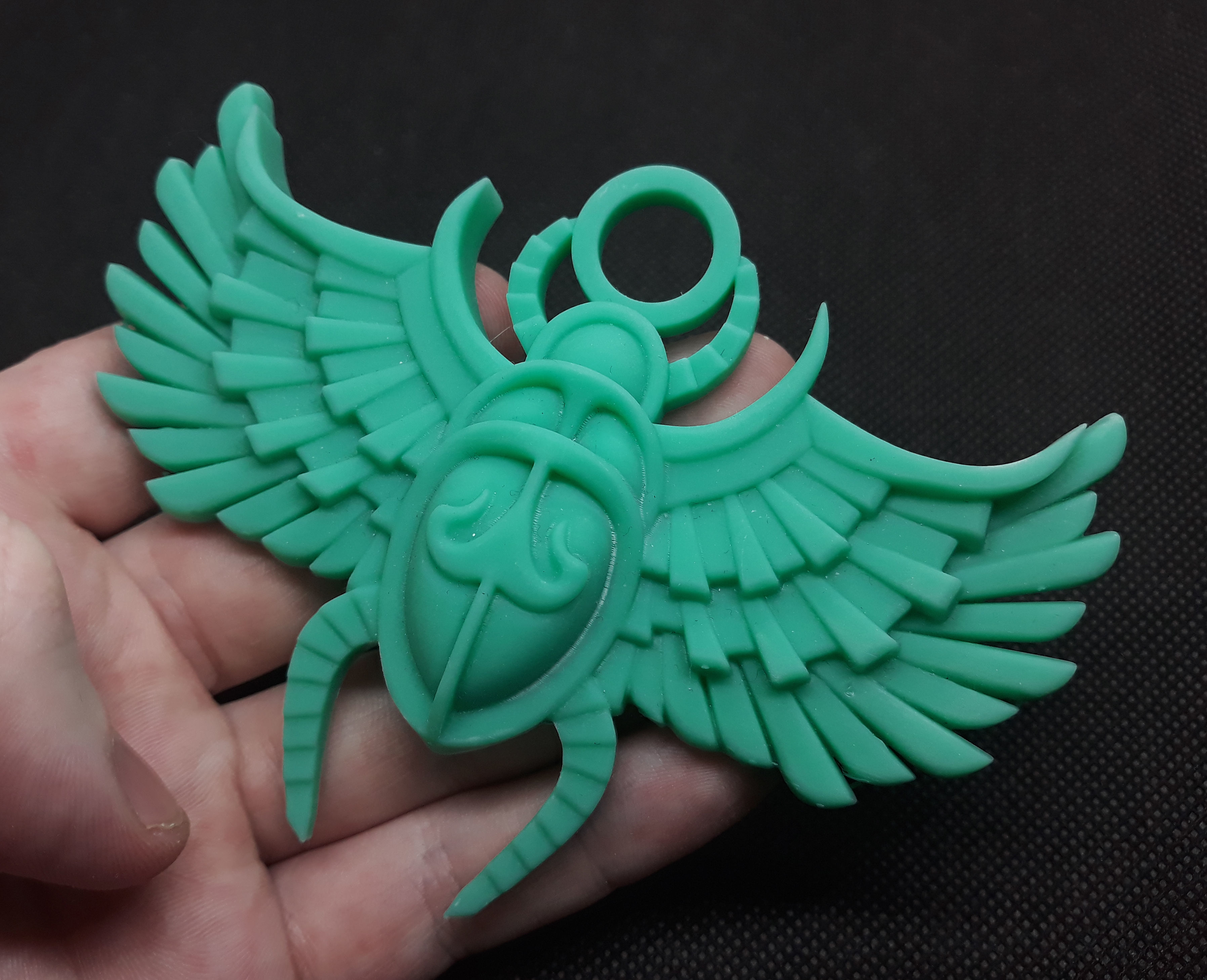 scarab bas-relief 3d print 3D model 3D printable | CGTrader