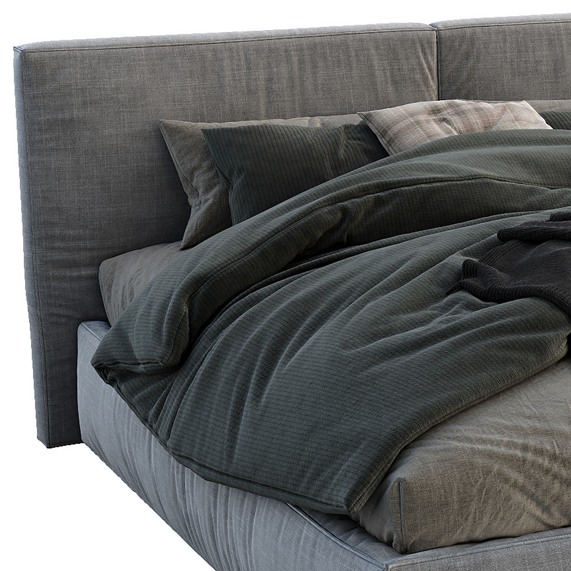 Flexteam Bed MILLER 3D model | CGTrader