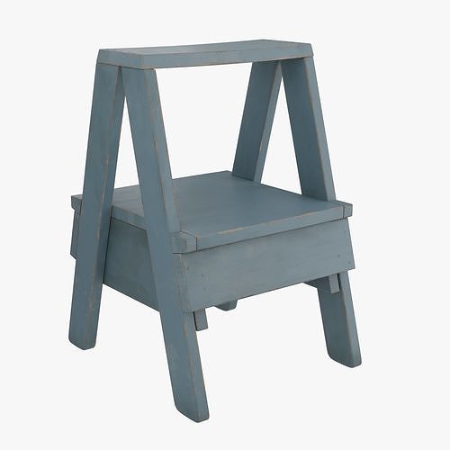 Step Stool 3D model | CGTrader