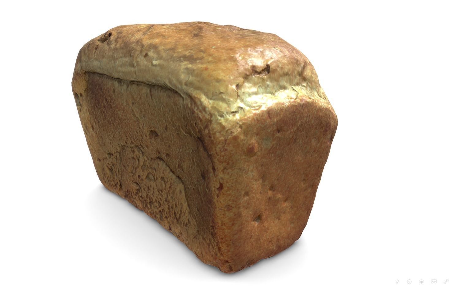 3D model 3D Loaf of bread PBR scan VR / AR / low-poly | CGTrader