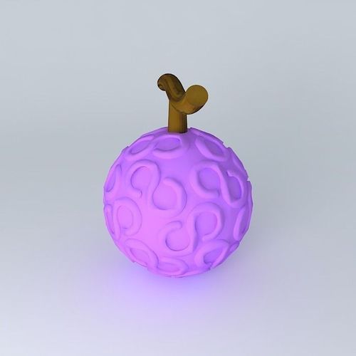 devil fruit free 3D Model MAX OBJ 3DS FBX STL SKP - CGTrader.com