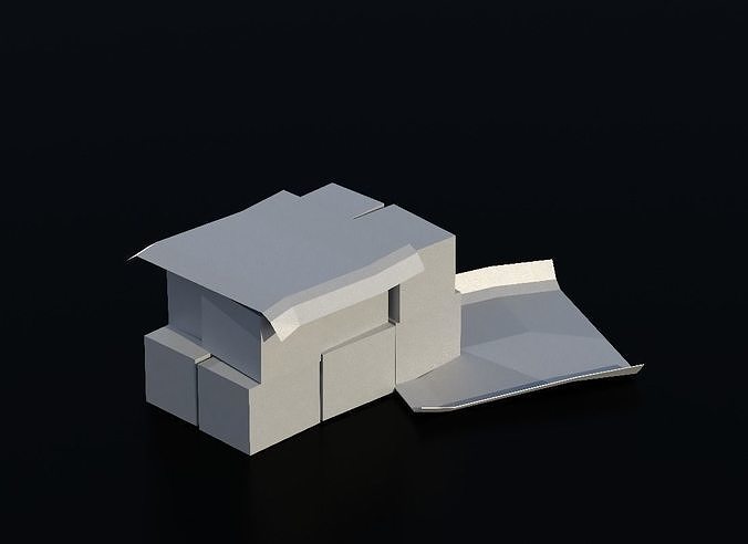 3D model Cardboard Box 01 VR / AR / low-poly | CGTrader