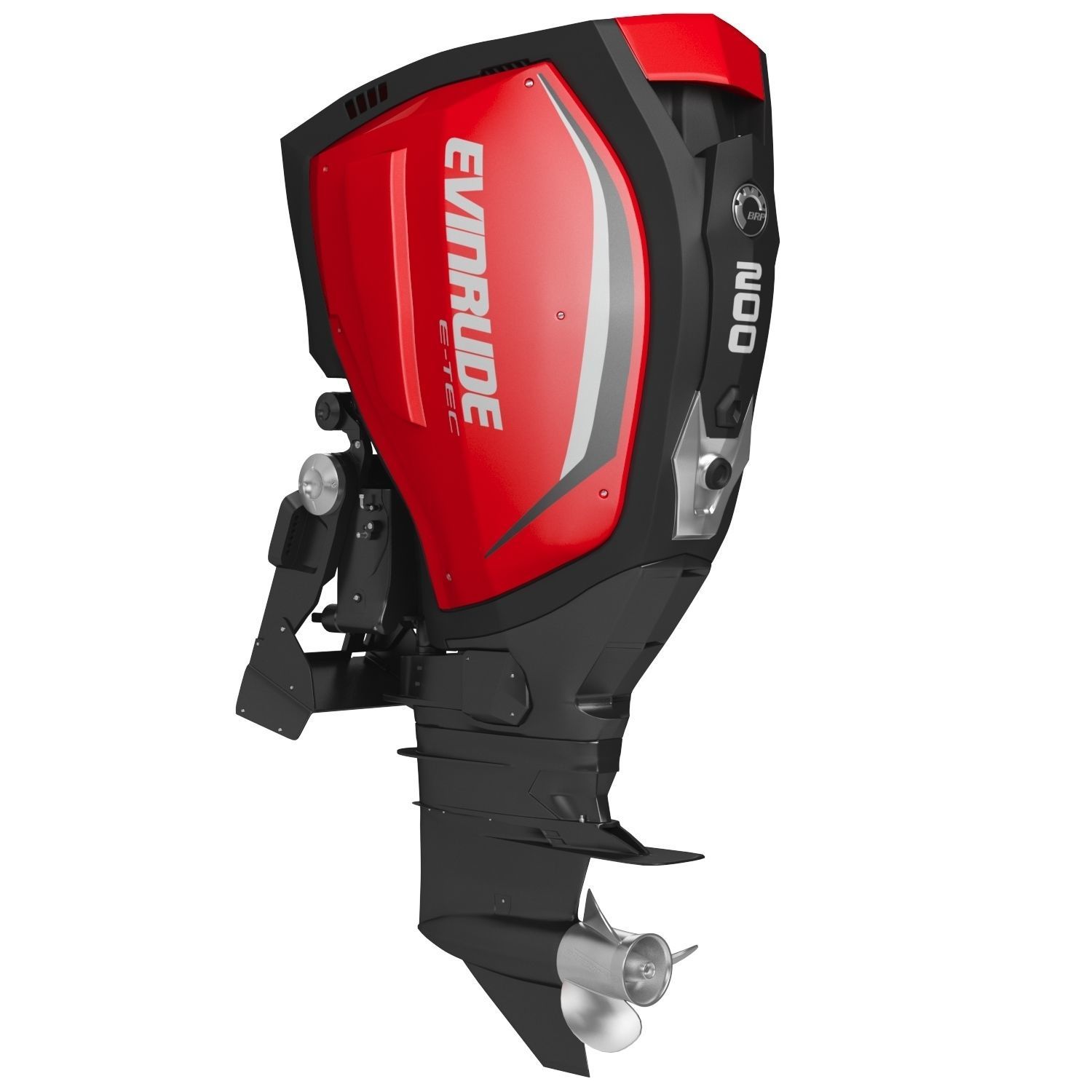 Evinrude E-TEC G2 Outboard Motor 3D Model 3D model | CGTrader