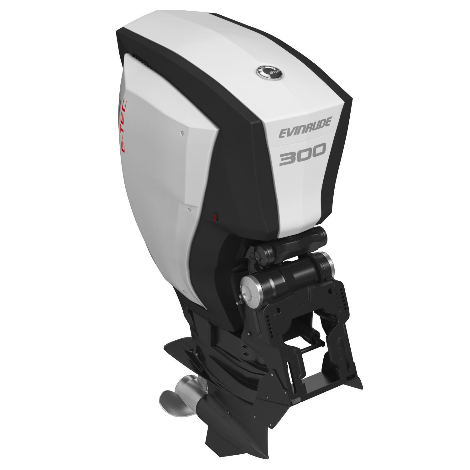 Evinrude E-TEC G2 Outboard Motor 3D Model 3D model | CGTrader