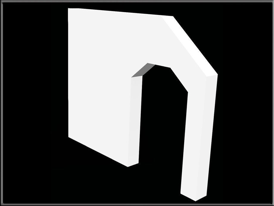 3D model Triangular shaped Arch 07 VR / AR / low-poly | CGTrader