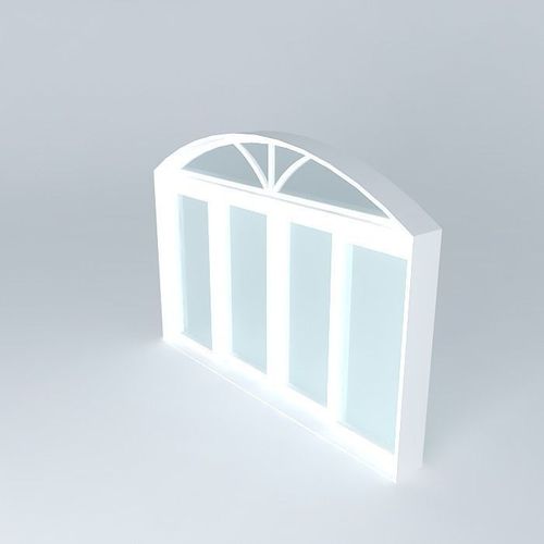 window arch free 3D model | CGTrader